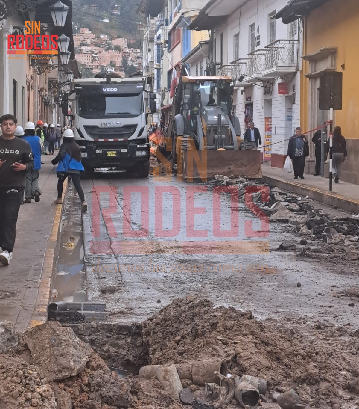 SEDACAJ CIERRA JIRÓN COMERCIO PARA REEMPLAZAR REDES DE AGUA POTABLE – SIN RODEOS